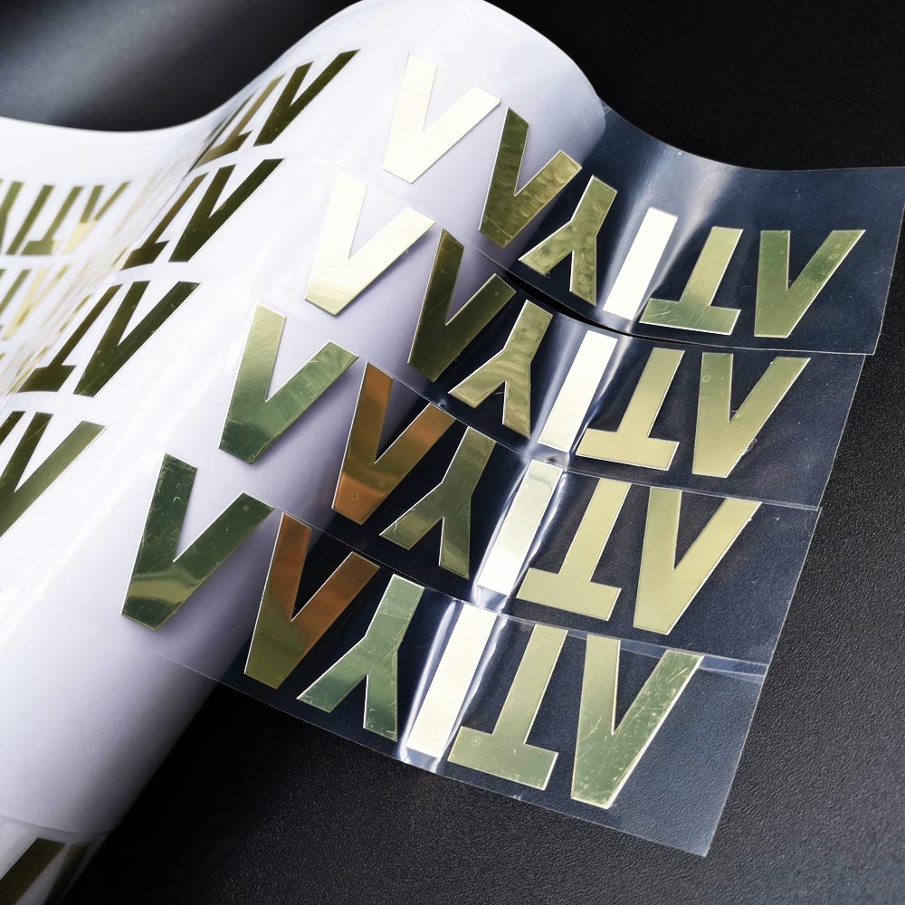 3D Metal Small Custom Decals