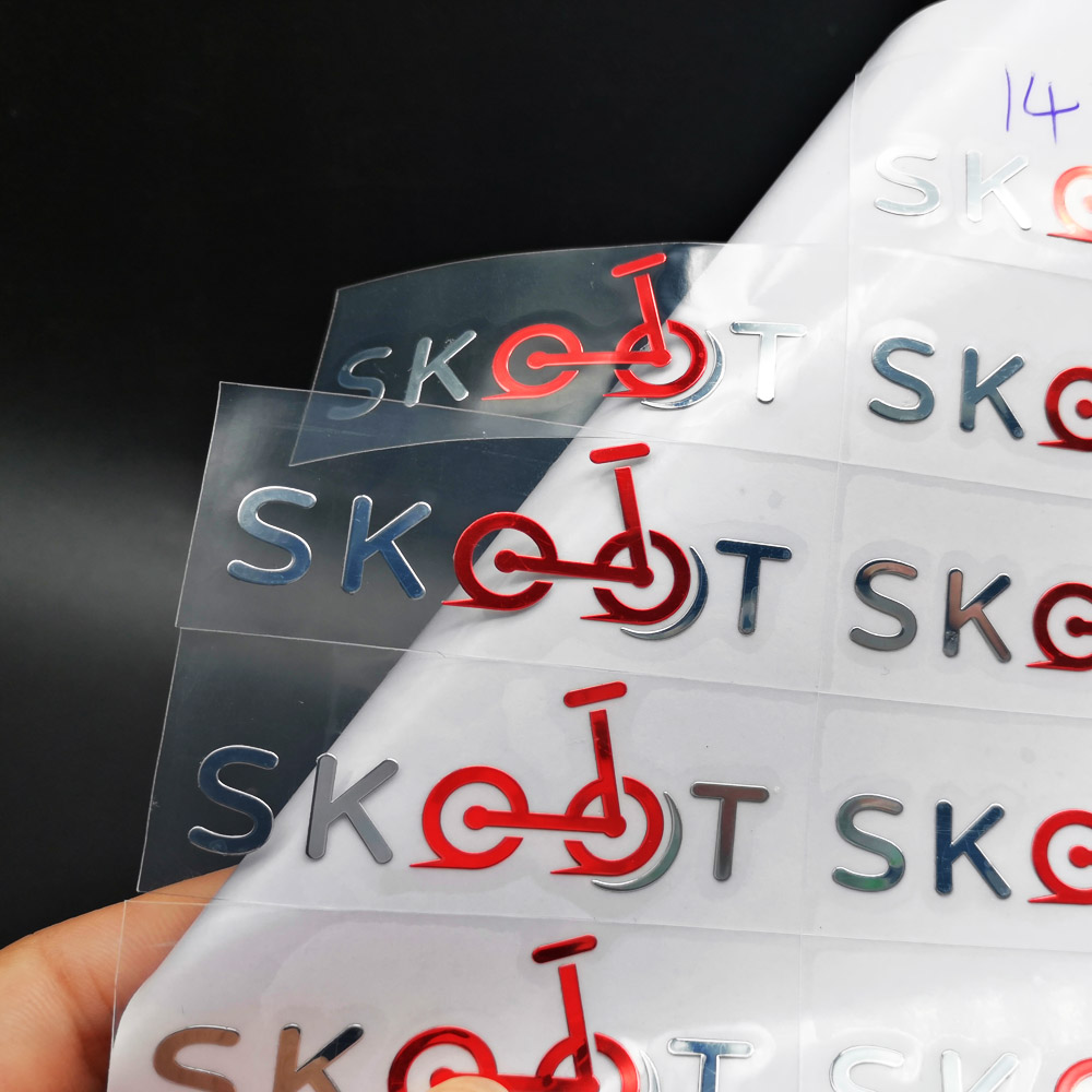 3D Metal Small Custom Decals