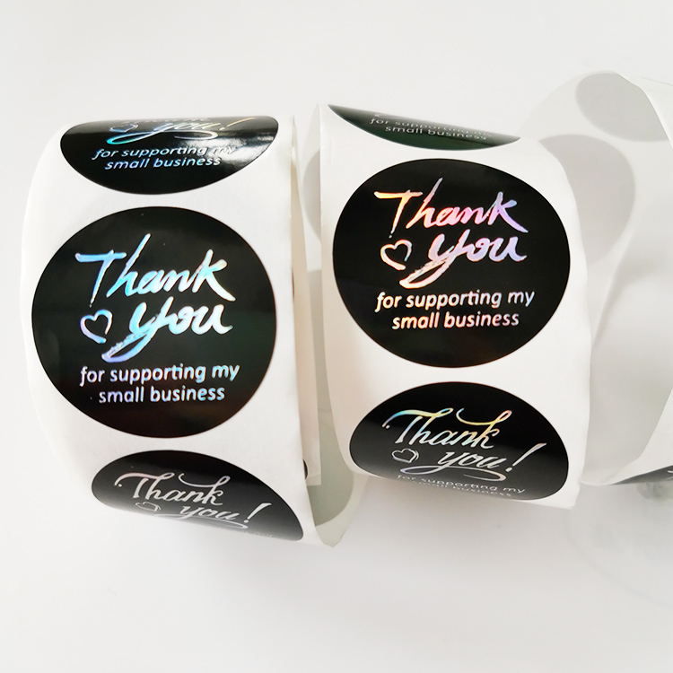 Custom Made Business Sticker Roll