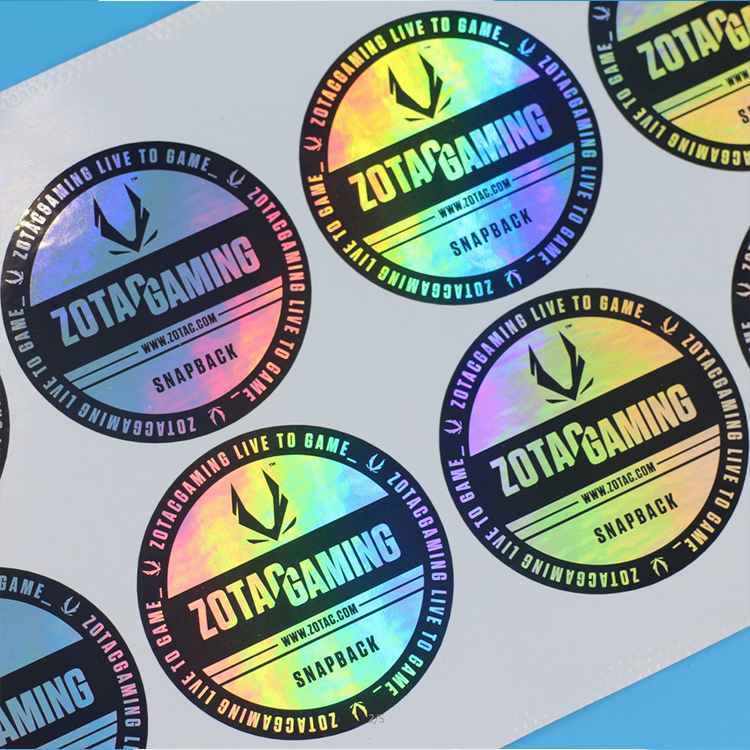Custom Packaging Hologram Sticker