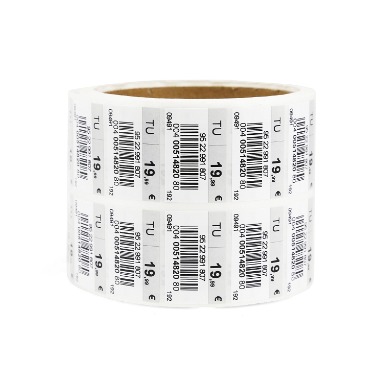Custom Printed Barcode Sticker
