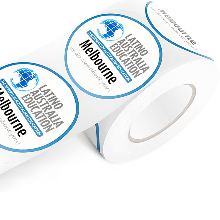 Customized Paper Vinyl Sticker Roll