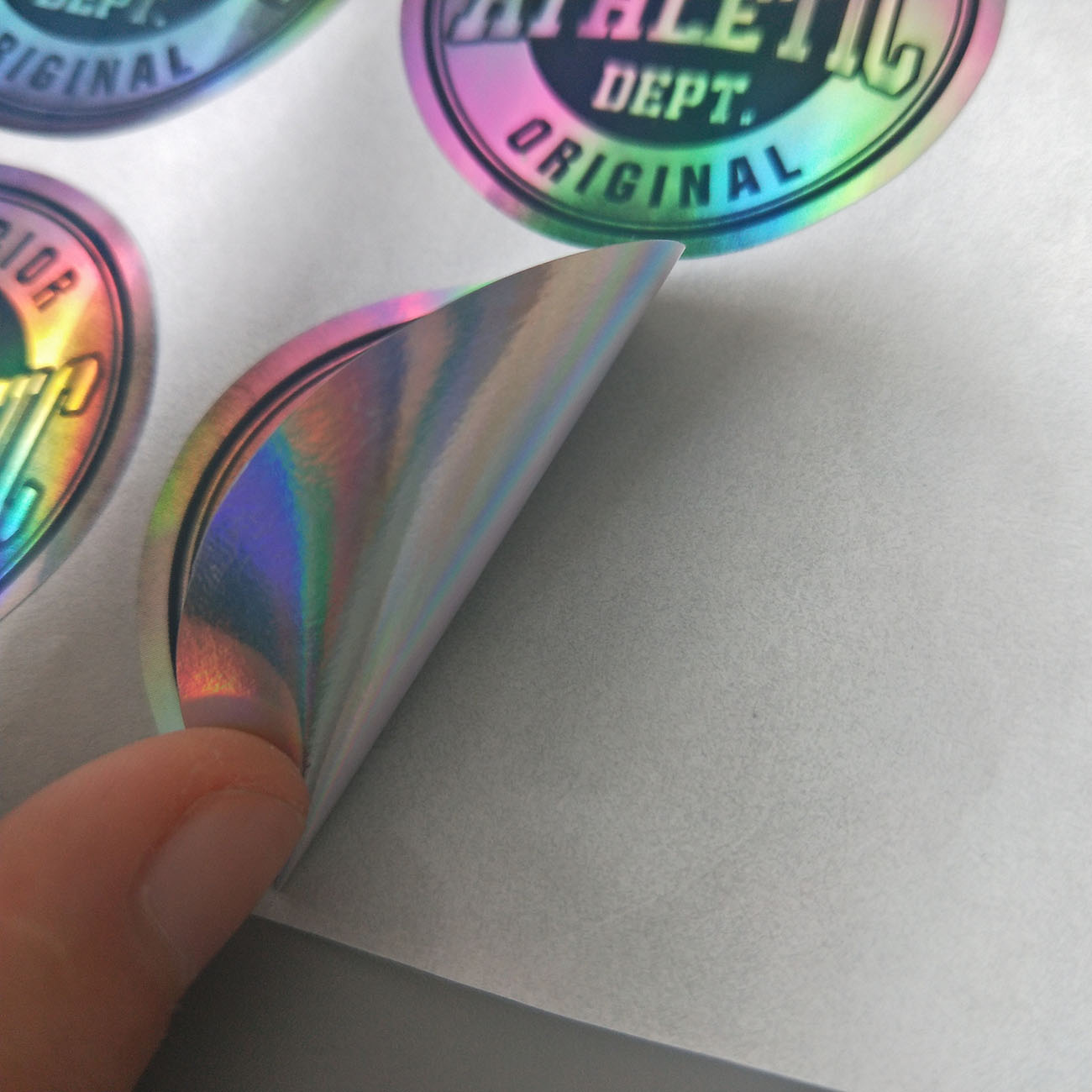 Die Cut Hologram Laser Sticker
