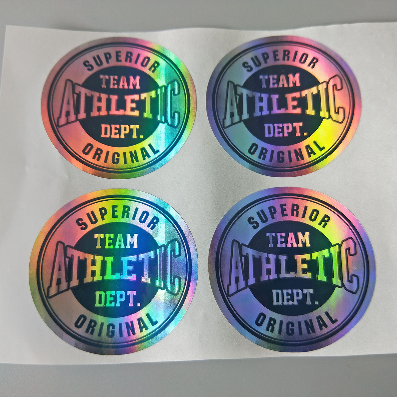Die Cut Hologram Laser Sticker