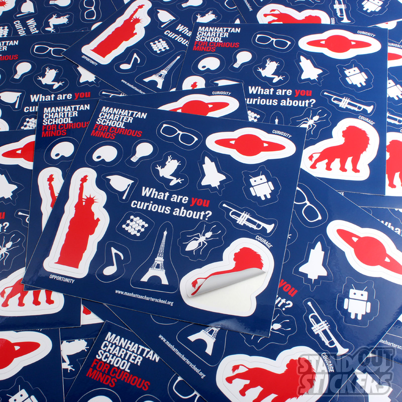 Die Cut Sticker Sheet