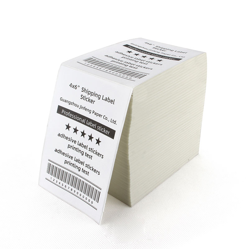 Fanfold Waybill Label Barcode Sticker