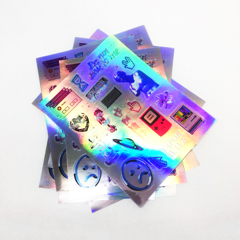 Glossy Matte Transparent Sticker Sheet