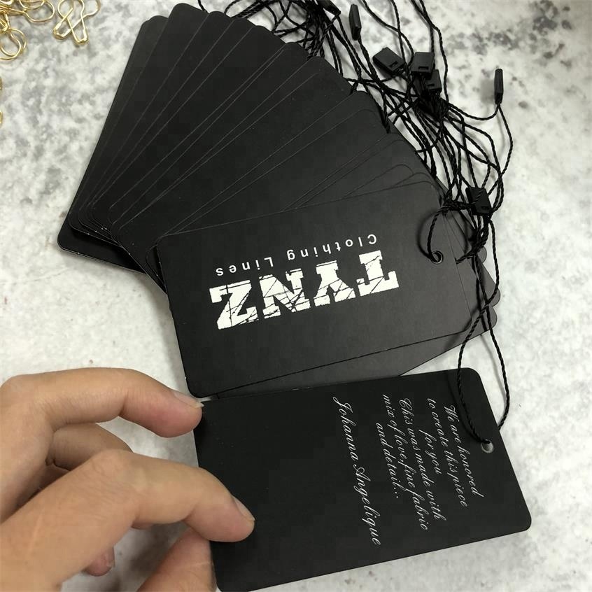 Paper Swing Hang Tag For Clothing