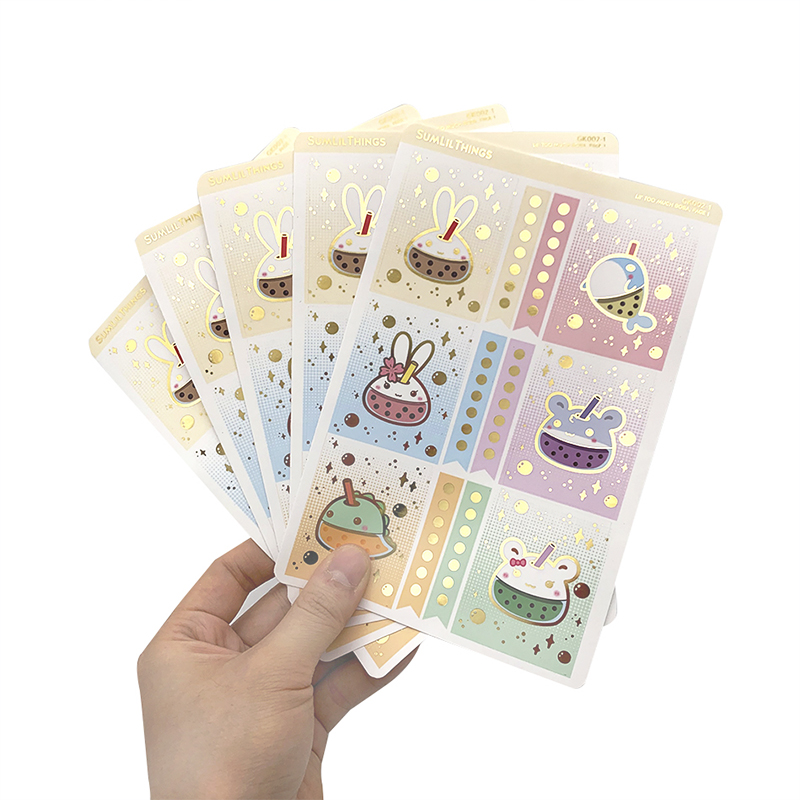 Personalized Clear Sticker Sheets