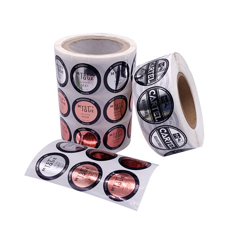 Polyester Foil Label Sticker Roll