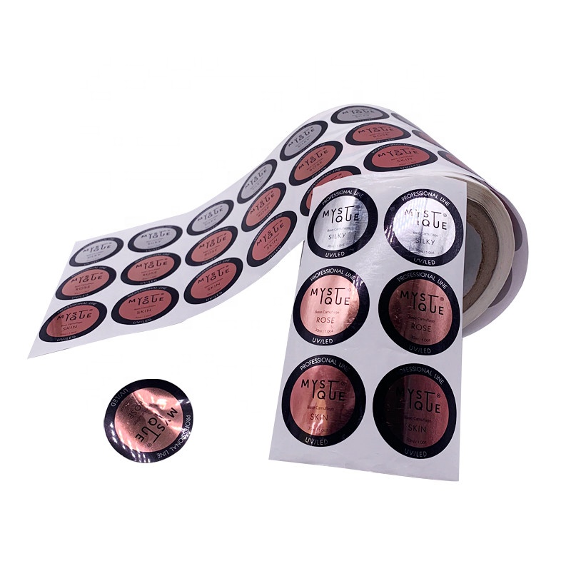 Polyester Foil Label Sticker Roll