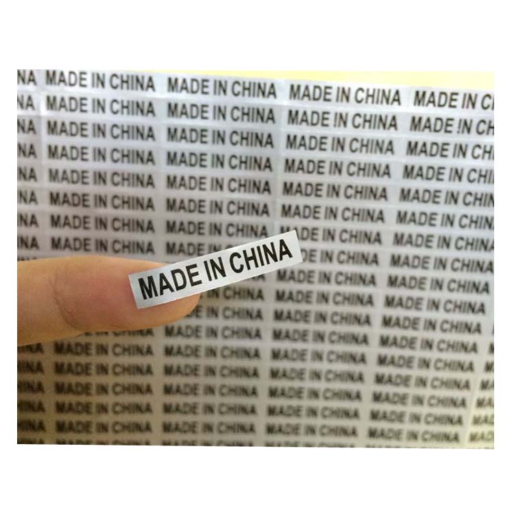 Random barcode label stickers