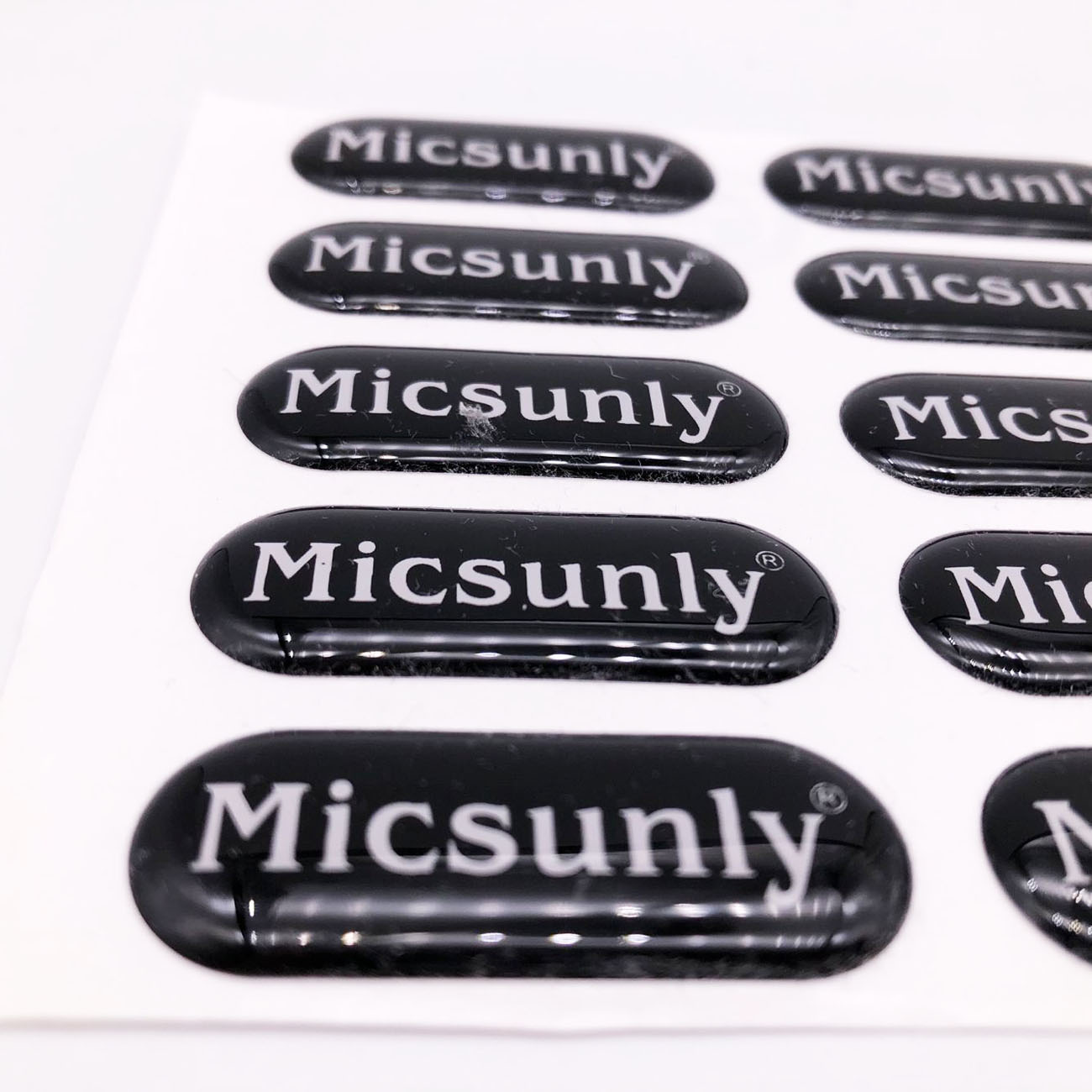 Self Adhesive Epoxy Dome Sticker