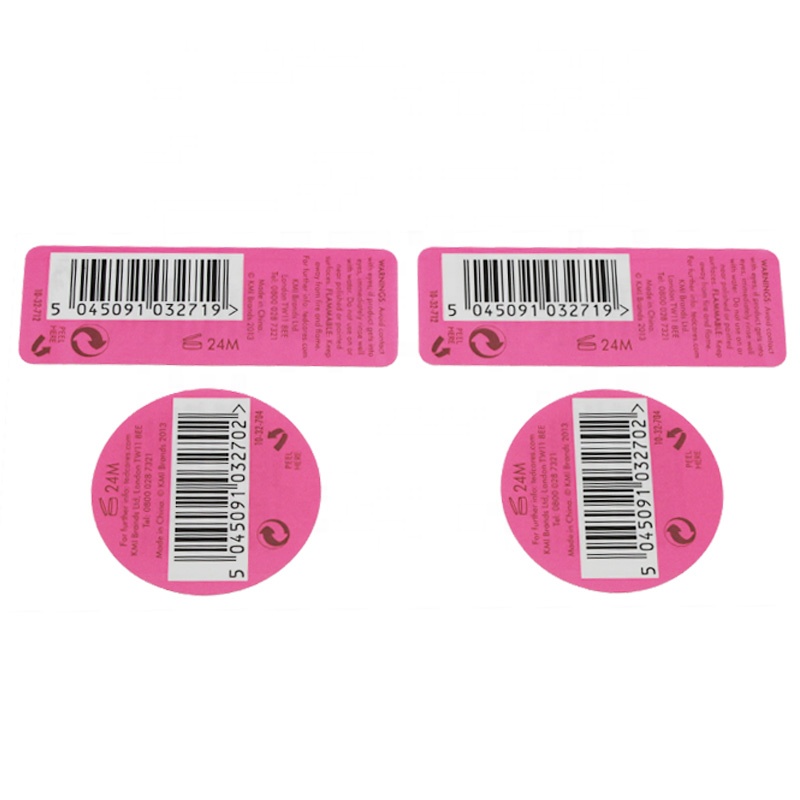 Serial Number Barcode Stickers