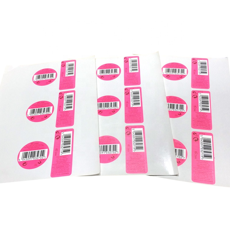 Serial Number Barcode Stickers