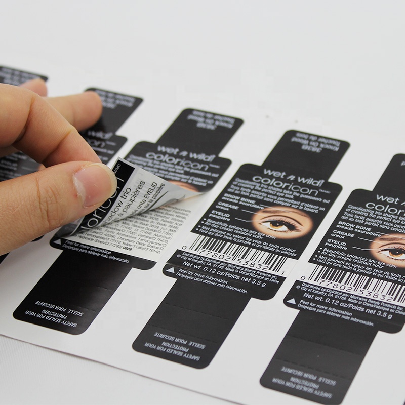 Serial Number Barcode Stickers