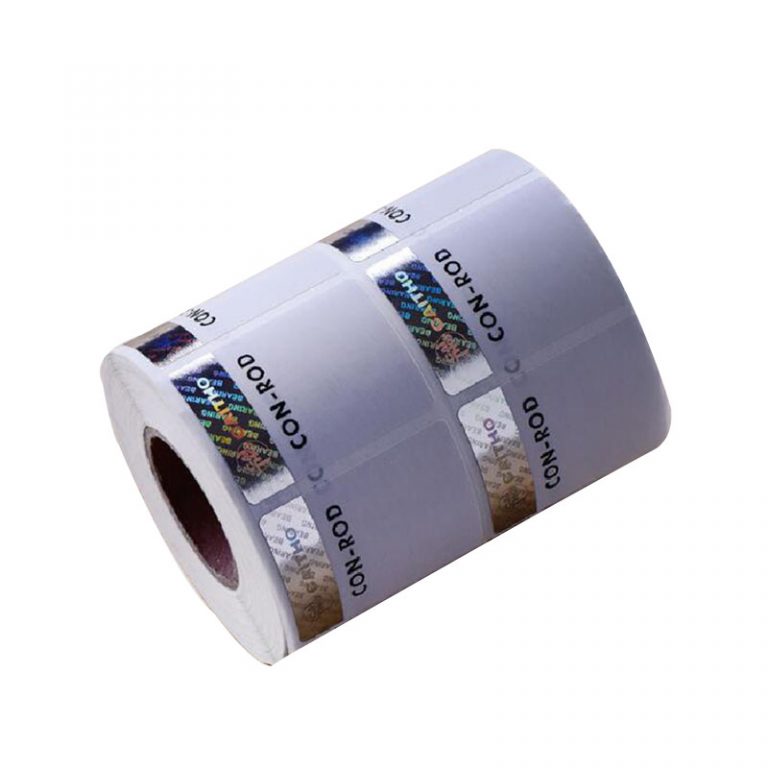 Serial Number Watermark Hologram Sticker