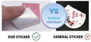 Logo Round Stickers Roll