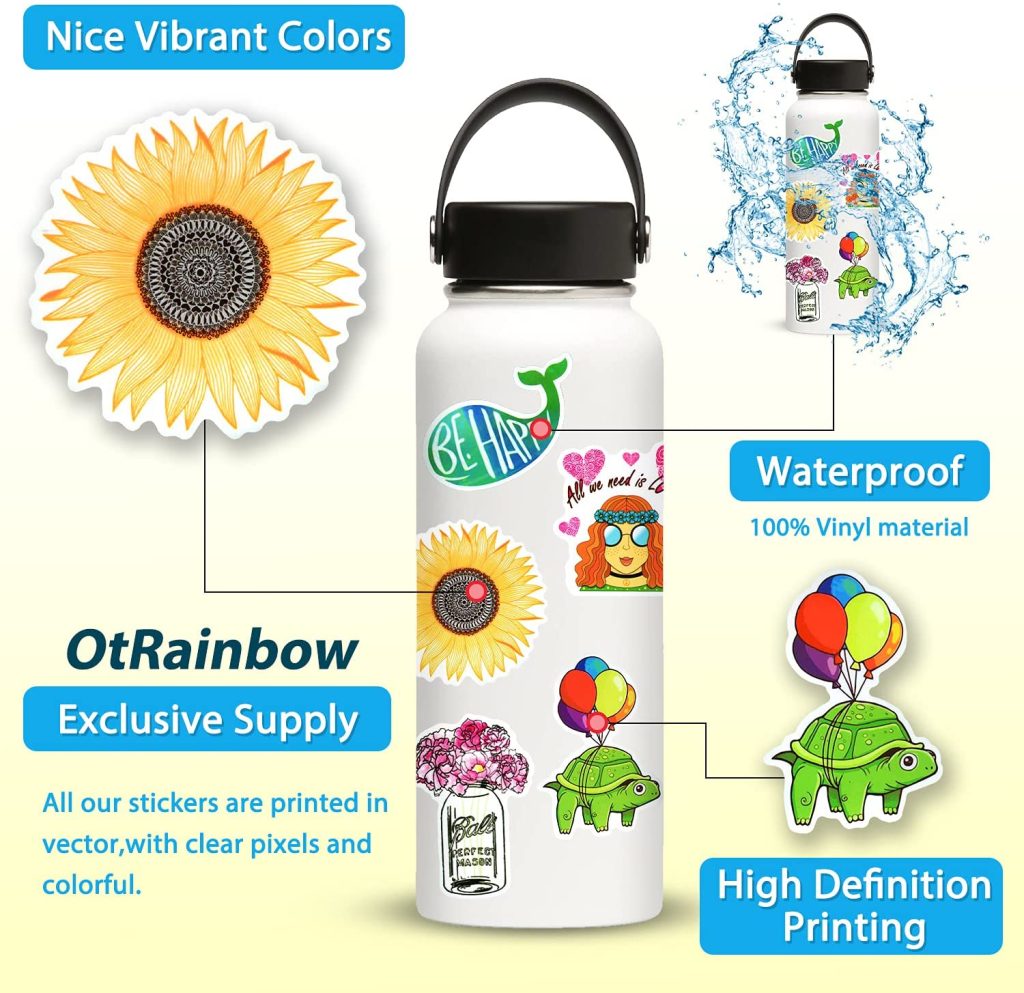 300 Pcs Stickers Pack (50-850pcs/pack)