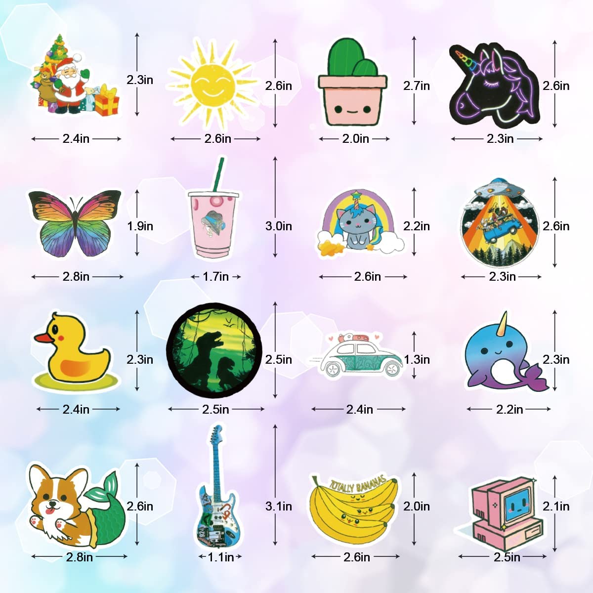 Vinyl Waterproof Stickers For Water Bottles